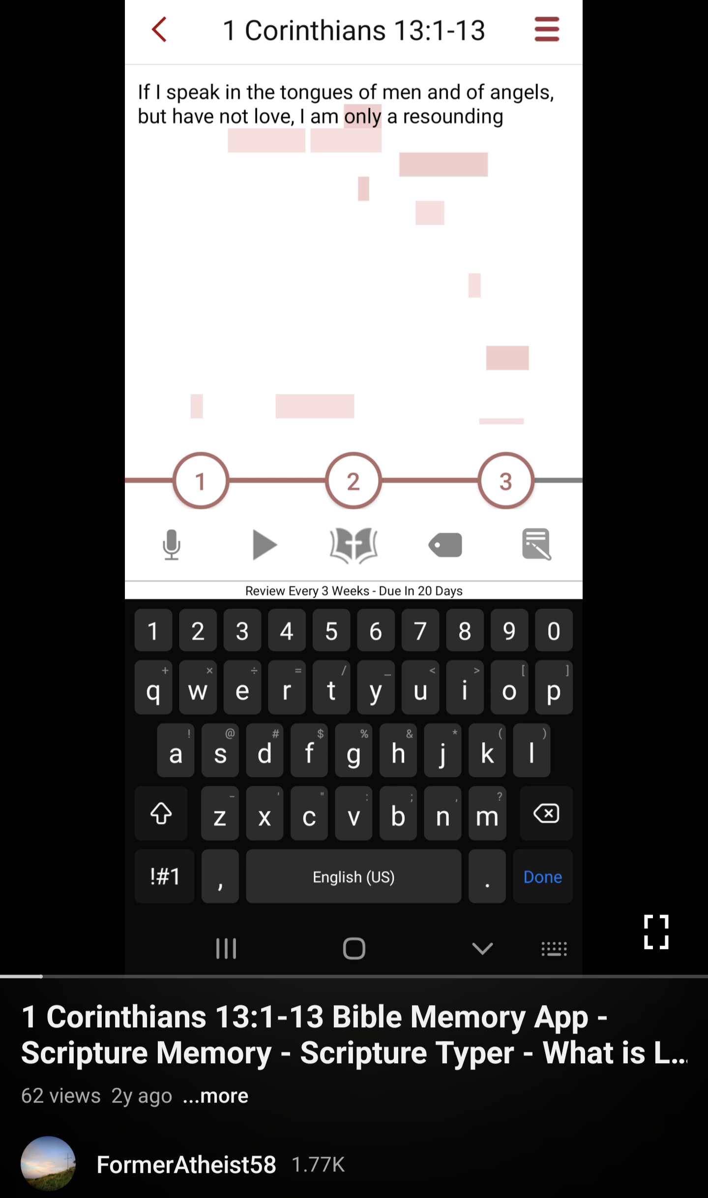 Scripture Memory and Scripture Application – Teach What is Good