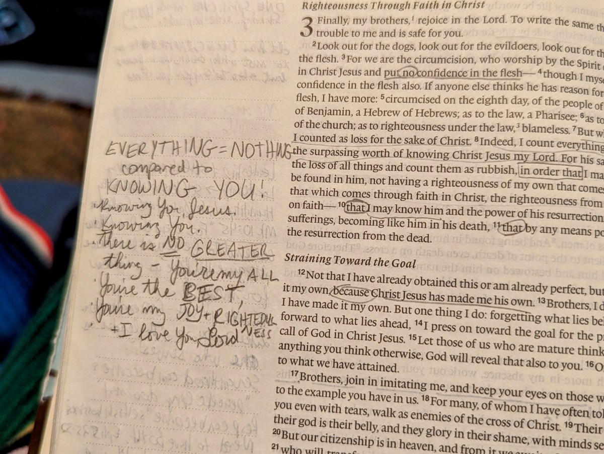 Knowing You, Jesus – Teach What is Good