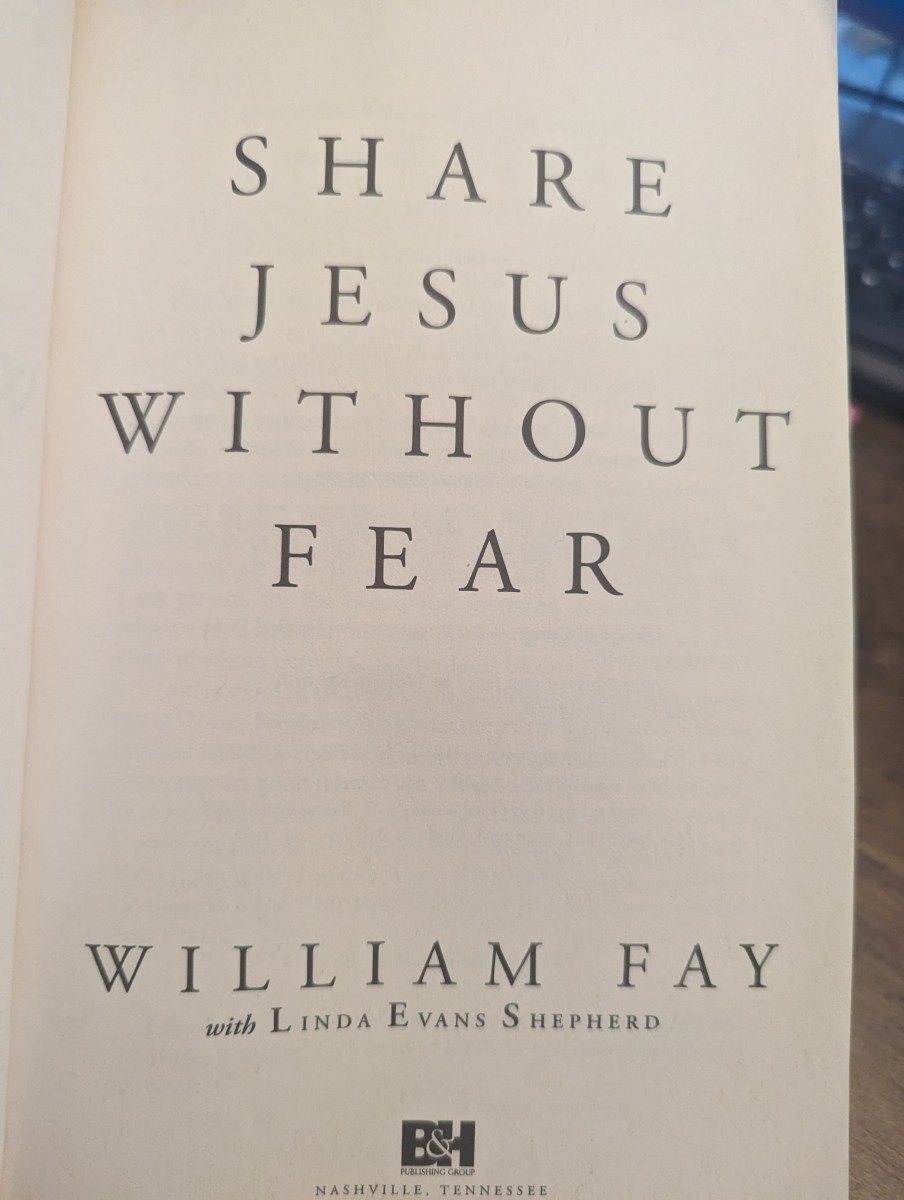 Share Jesus Without Fear – Teach What is Good